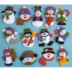 Design Works Crafts Penguin Ornaments Christmas Craft Kit (5308) - Stitcher