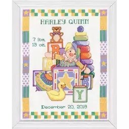Cross Stitch Birth Samplers and Birth Announcements - Stitcher