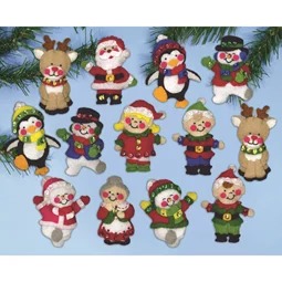 Design Works Crafts Penguin Ornaments Christmas Craft Kit (5308) - Stitcher